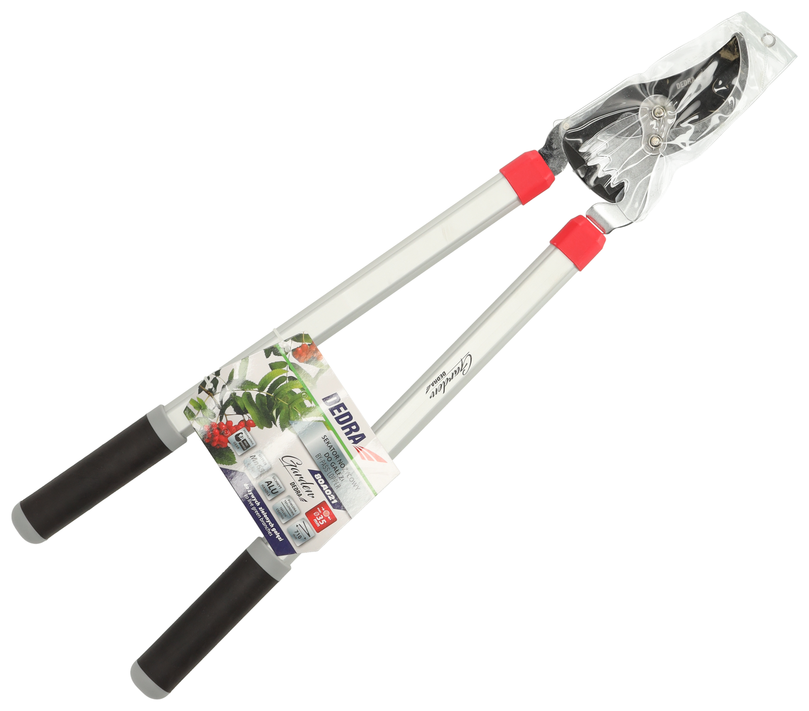 BY-PASS lopper with gear, max cutting thickness 35mm | dedra.pl