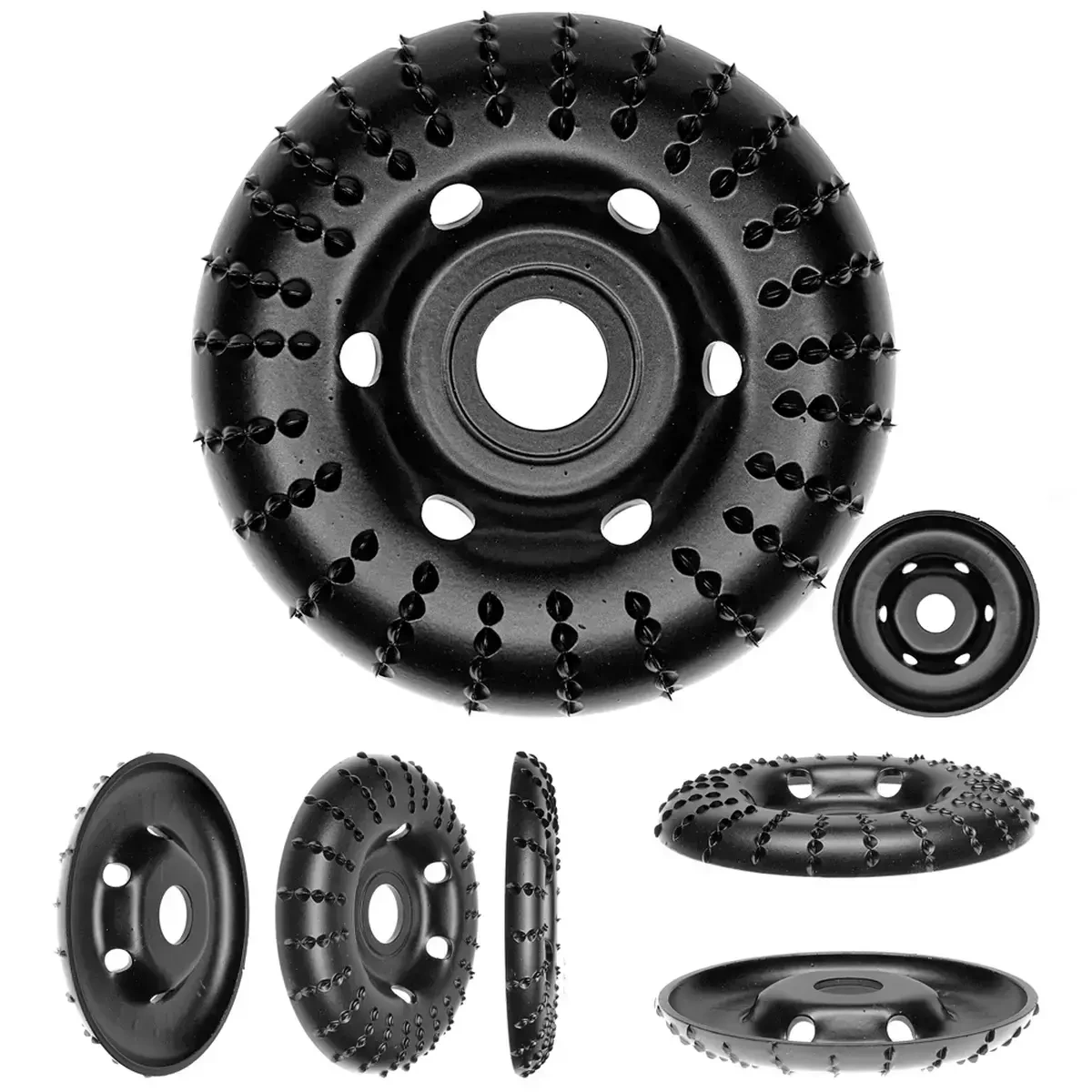 Disc rasp radial cutter R15 convex 120mm DEDRA F692034 | dedra.pl