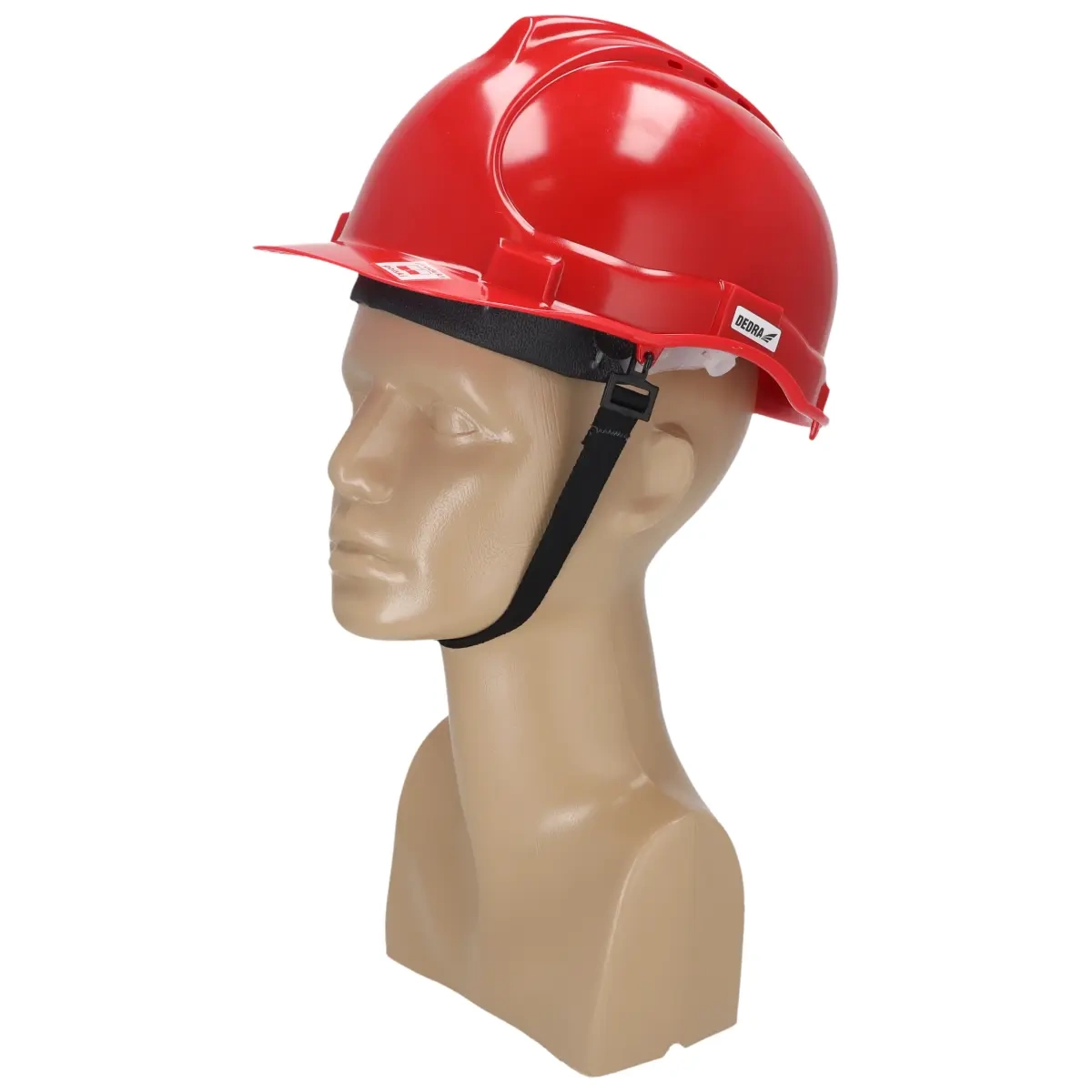 Safety helmet, red Red | dedra.pl