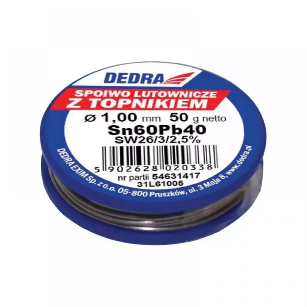 Cositor cu flux | dedra.pl